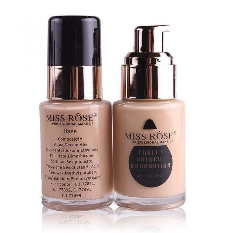 MISS ROSE Purely Natural Foundation – Miss Rose Cosmetics